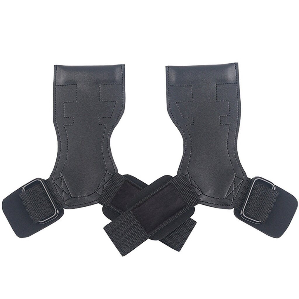 Крюк для поднятия тяжестей Ремень для становой тяги Захват для подтягивания Поддержка запястья для фитнеса Тренажерный зал Пауэрлифтинг