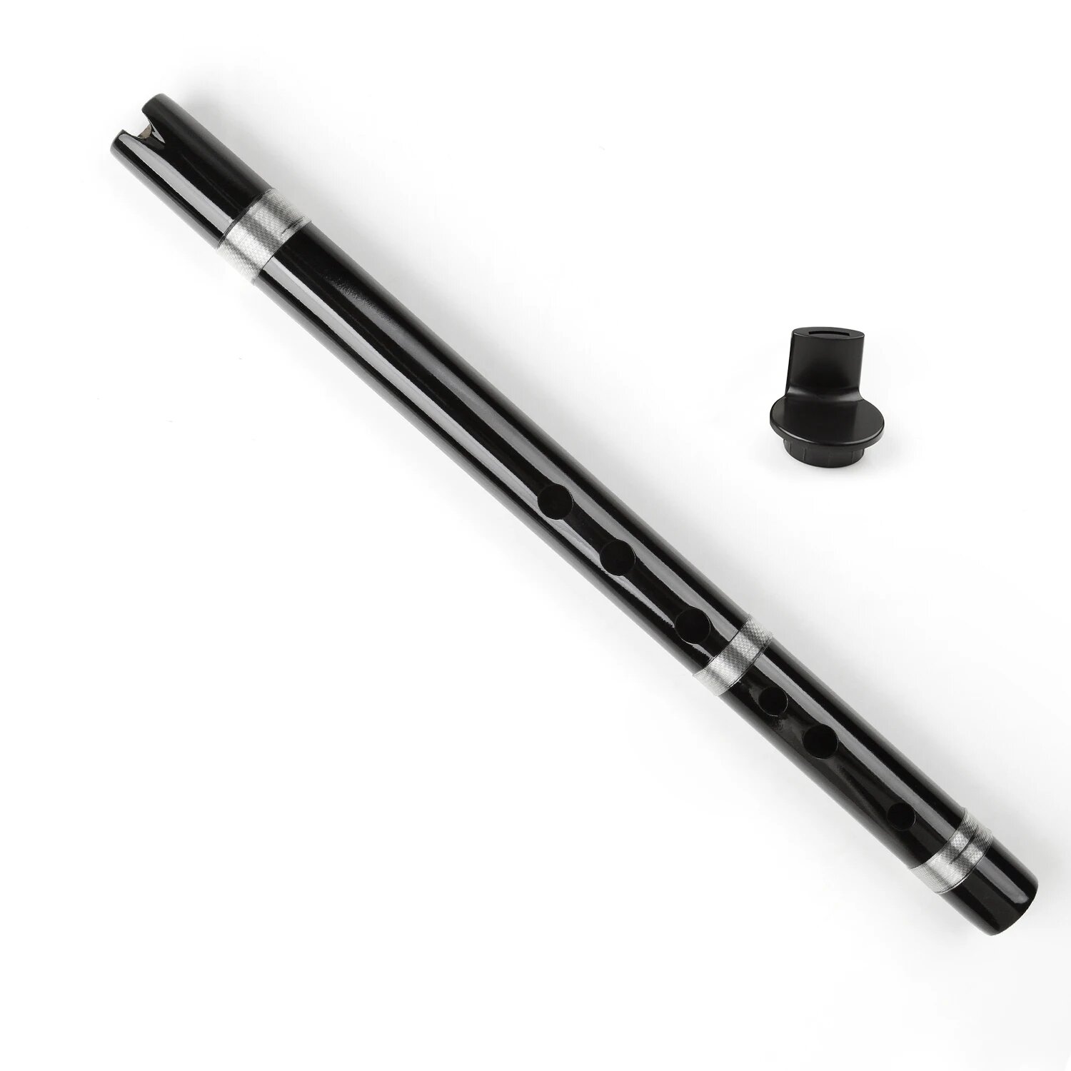 Бамбуковая флейта MoonLady Quena G соль мажор Черный, G KEY