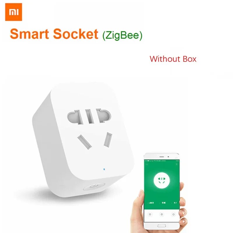 Xiaomi Miui ZigBee умная розетка add B EU plug