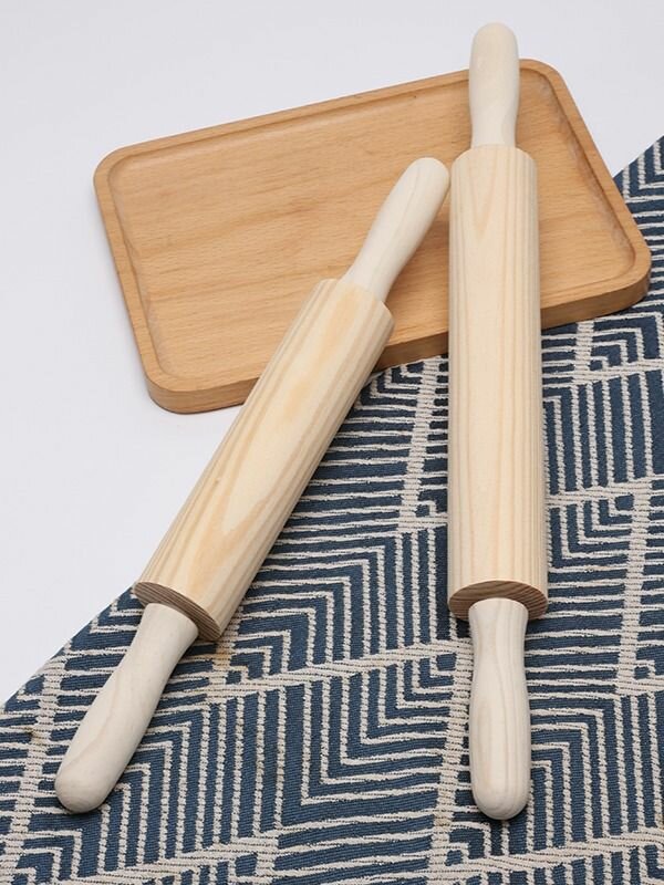 360 Легко вращающаяся скалка для выпечки - длинная скалка для всех потребностей выпечки