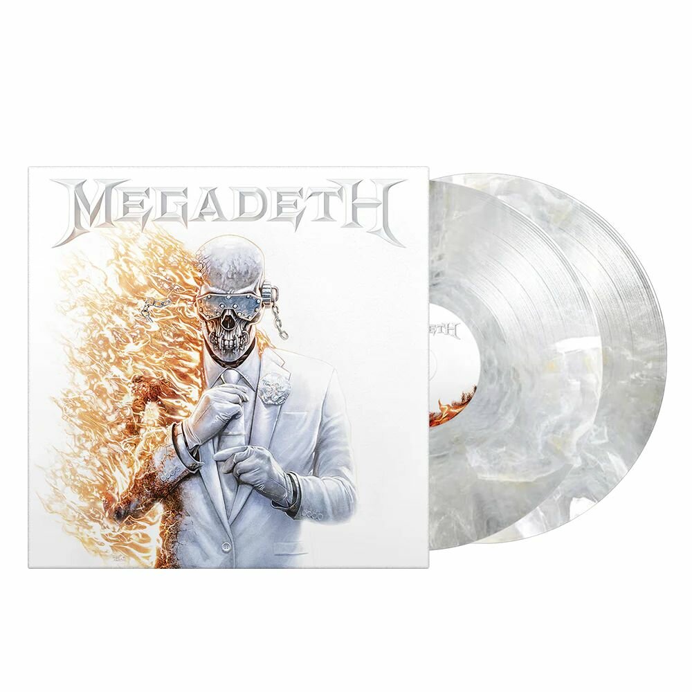 Megadeth - Megadeth (2026)/Limited Edition & Official Website Exclusive - Жемчужно-белый мрамор (Белый дым)/Виниловая пластинка