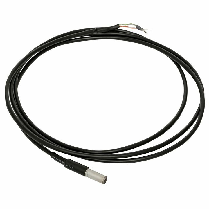 Датчик температуры EKF длина питающего провода 2 м, черный