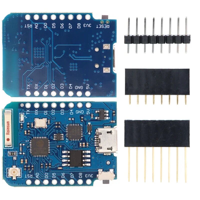 WeMos D1 Mini Pro V3.0 ESP8266, Цвет: D1 Pro CP2104 4M