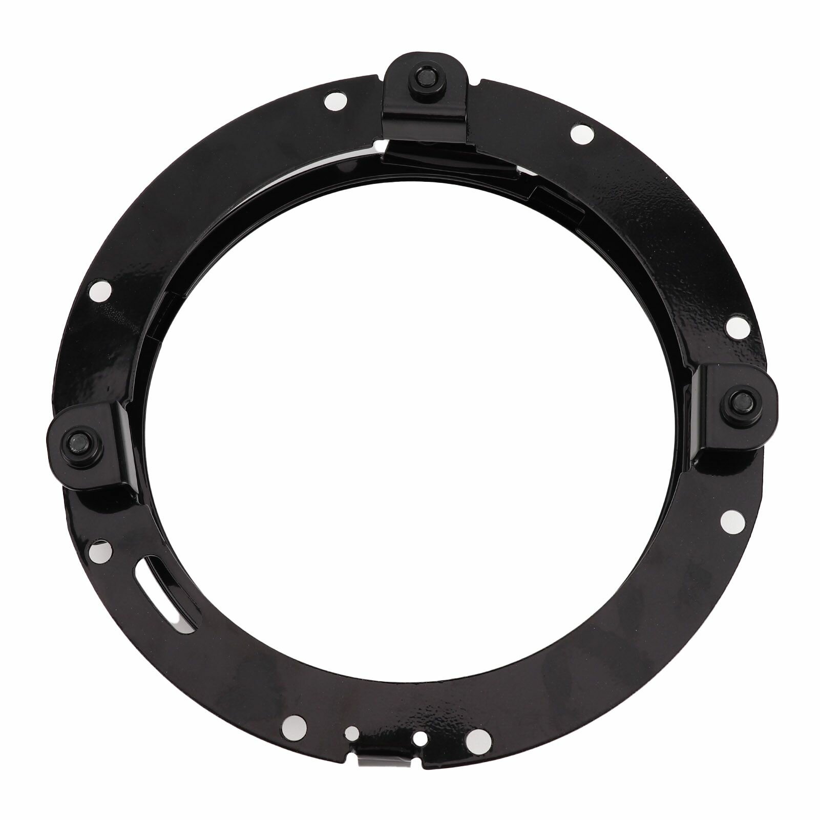 Кронштейн для крепления фары, круглый держатель для передней фары, крепежная основа 7 дюймов, подходит для Jeep Wrangler JK, черный