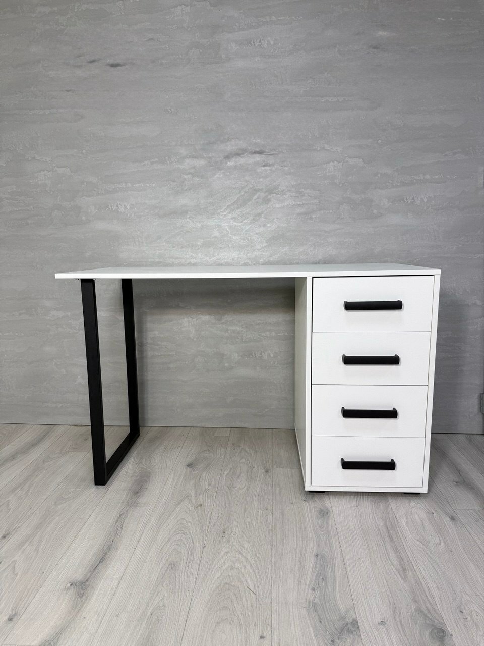 Стол письменный BUDUNOV GROUP "Рокки", Белый, 120 см x 55 см x 75,2 см