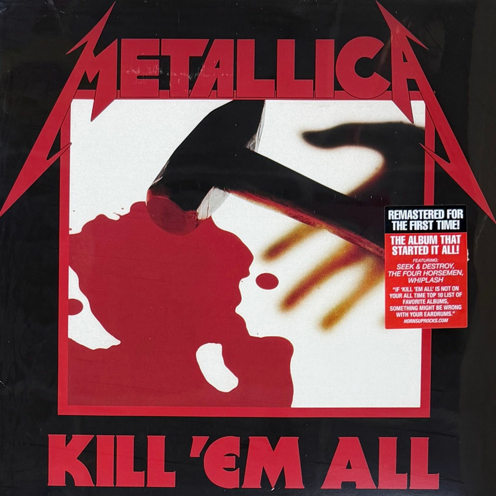 Виниловая пластинка Metallica Kill 'Em All (Европа)
