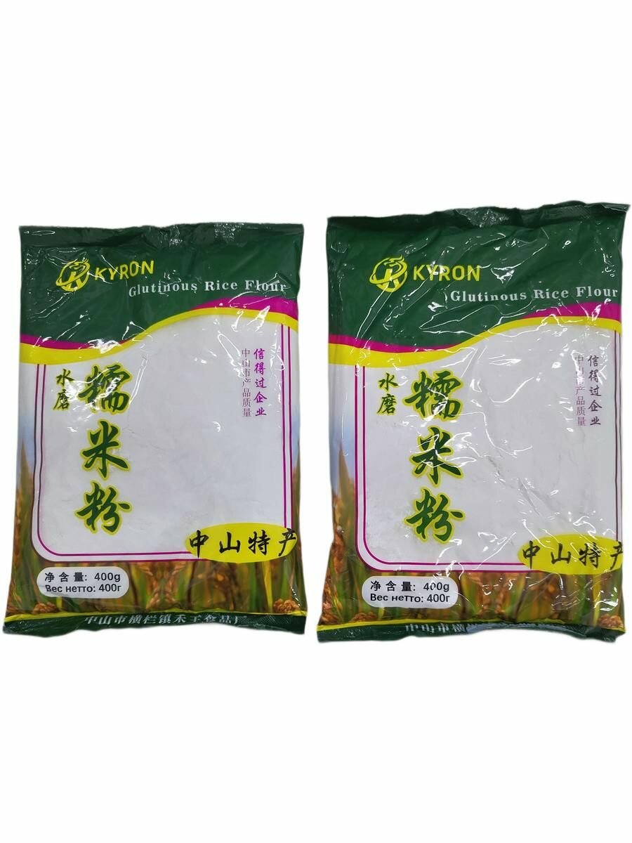 Мука рисовая клейкая KYRON (Hewang Food) 400г, 2 шт.