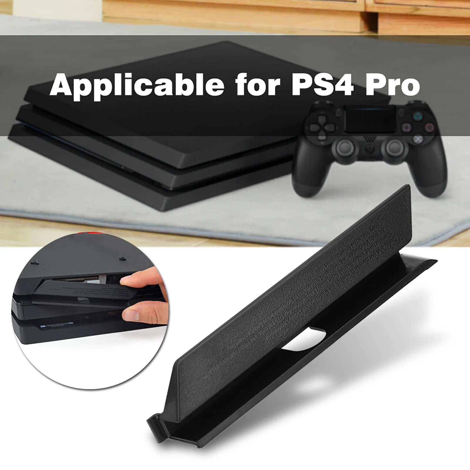 Черная пластиковая крышка для гнезда жесткого диска для Sony PS4 Pro, крышка для гнезда консоли, дверной откидной слот
