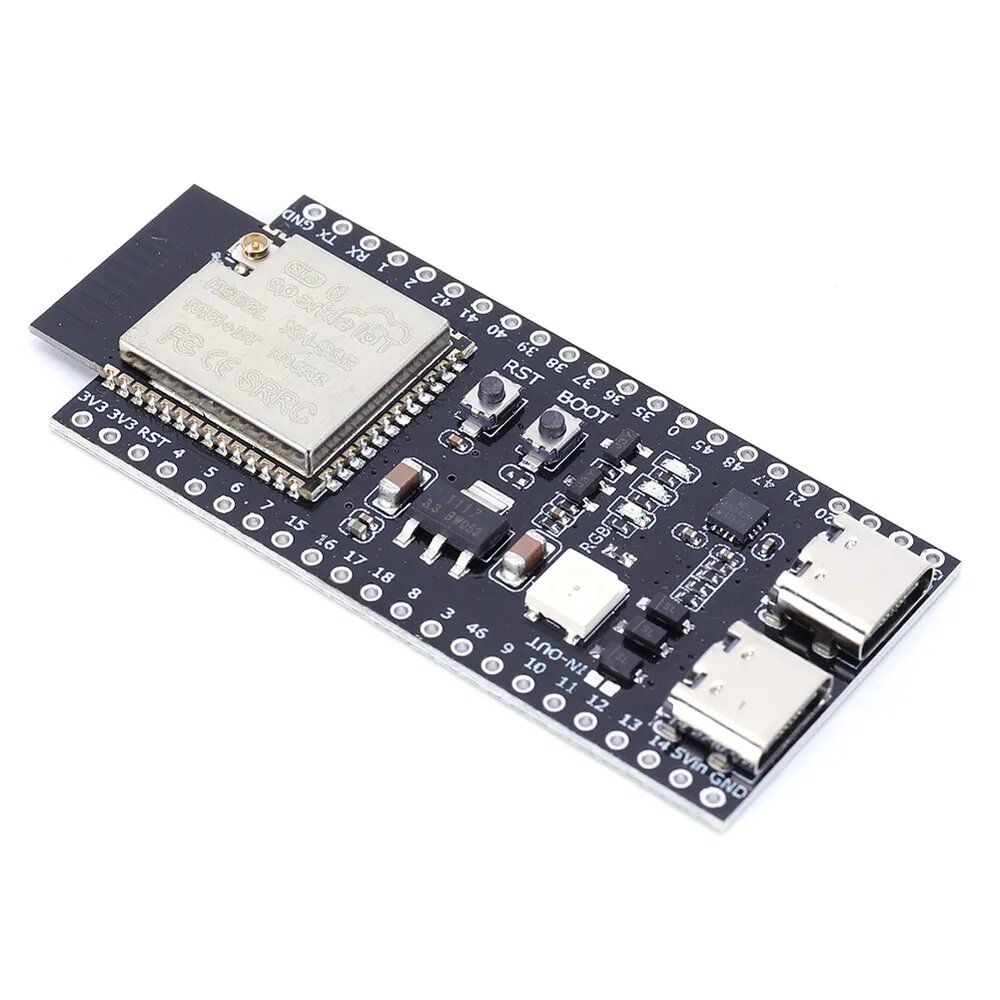Модуль ESP32-S3 с 8 МБ PSRAM и 16 МБ Flash, 16 г