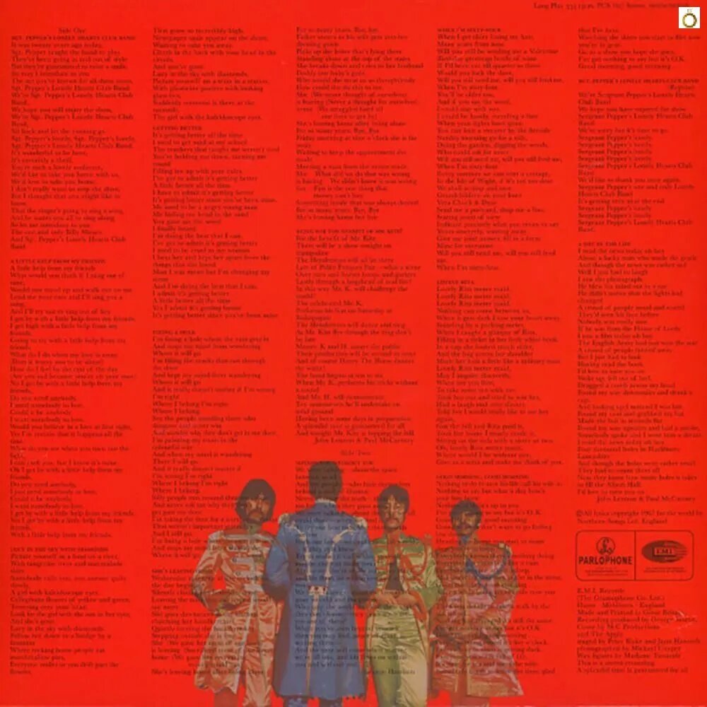 Виниловая пластинка The Beatles - Sgt. Pepper's Lonely Hearts Club Band (Германия, 1 LP, 2019) — фото 1