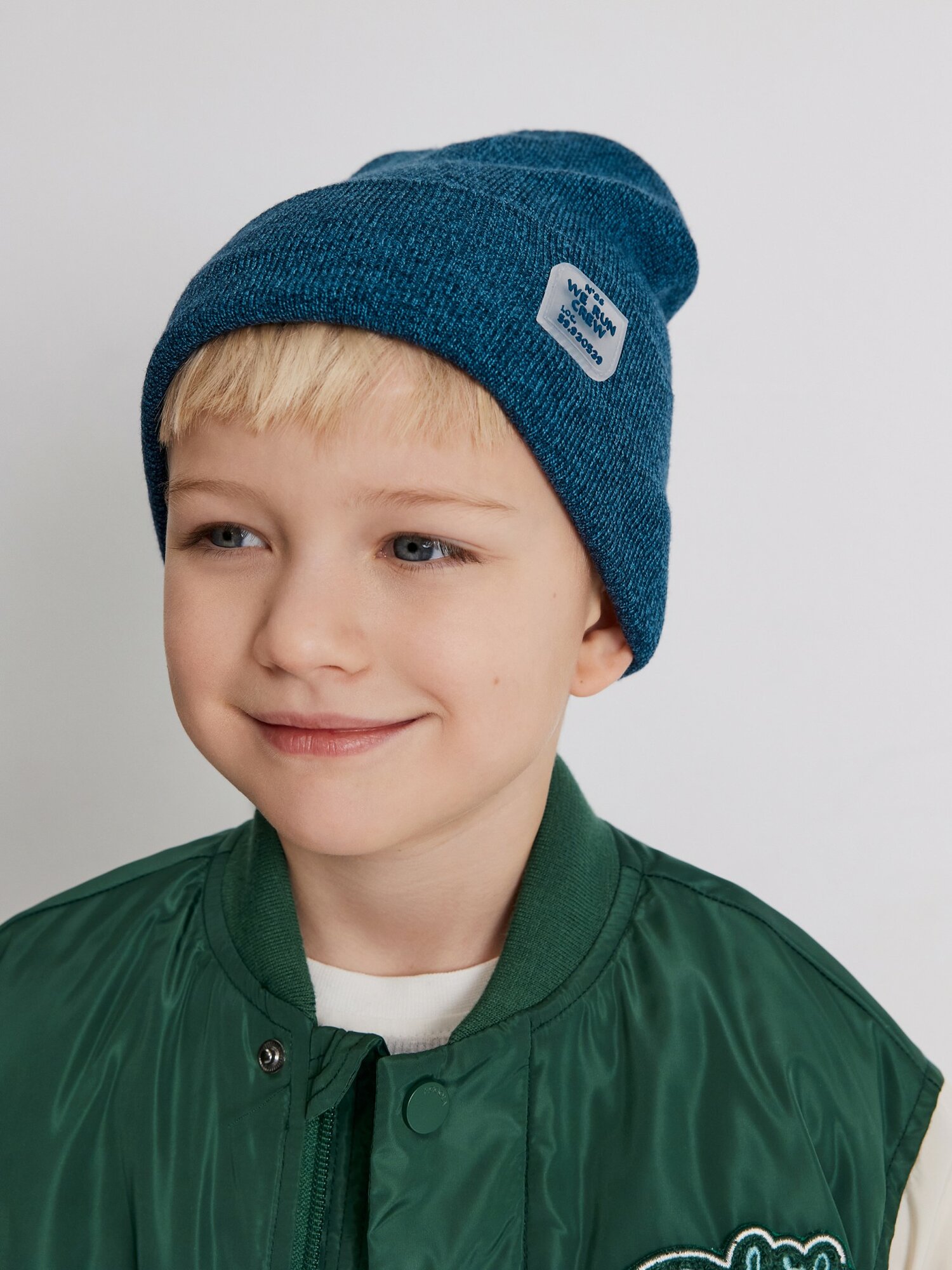 Шапка-бини для мальчиков