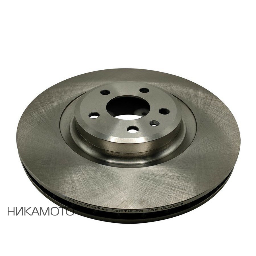 CTR GD0243 диск тормозной передний! вент.\ Audi A4 IV/S5/Q5 all 08>