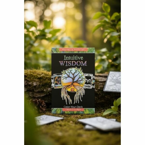 Карты Таро "Intuitive Wisdom Color Your Deck Tarot" Schiffer Publishing / Интуитивная мудрость Раск 64459