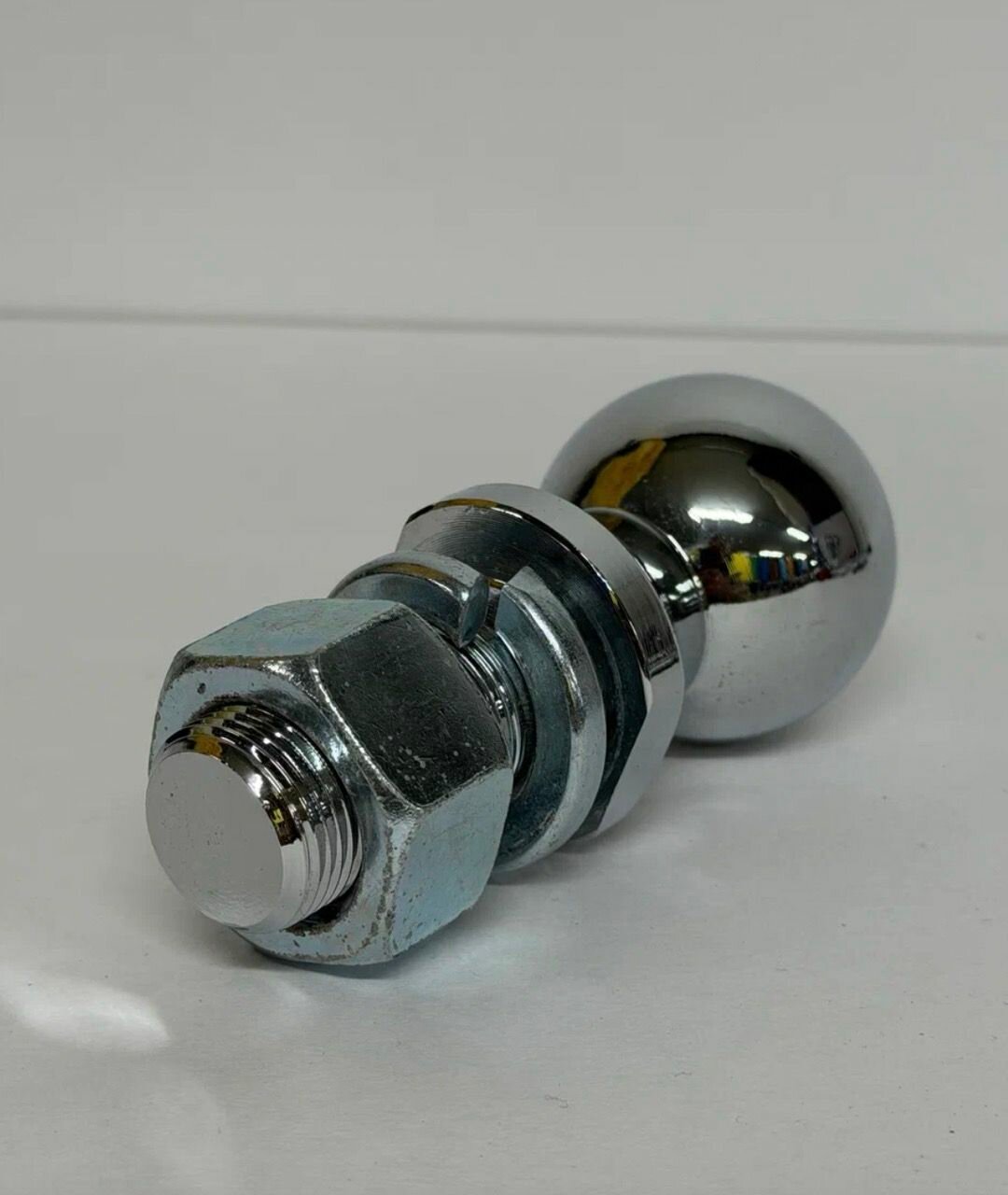 Шар для фаркопа 2 дюйма 50.8 мм, 3.5 тонн, прицепное устройство для прицепа, ножка стержень М24 (шайба и гайка в комплекте), арт: 1591-К