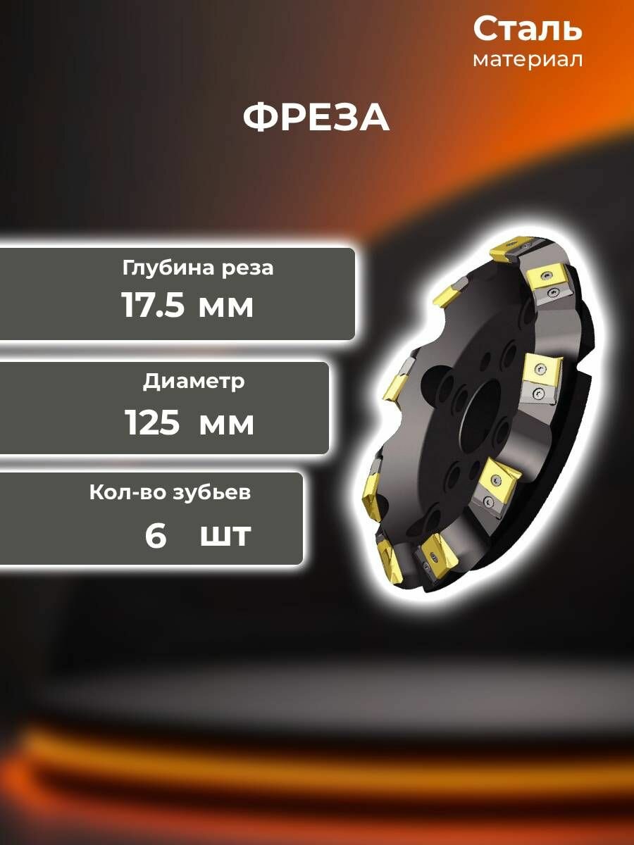 Фреза MEGA45D125B06LN24