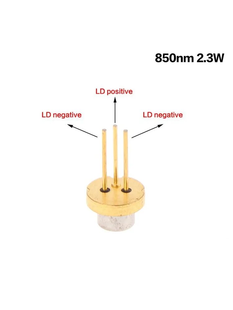 850nm2.3W инфракрасный лазерный диод