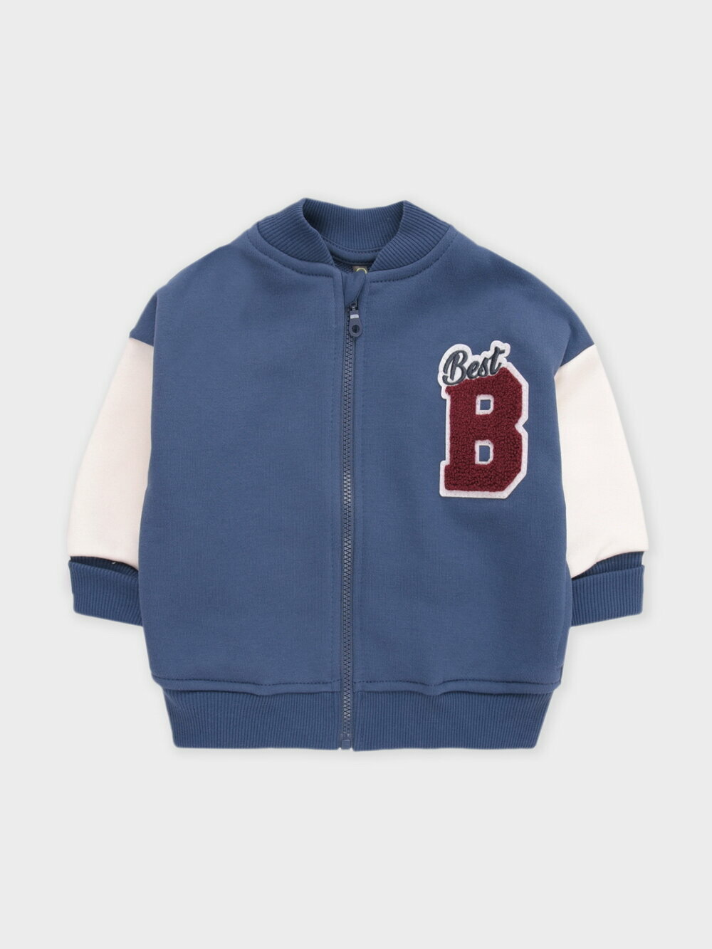 Бомбер трикотажный для малыша, хлопок