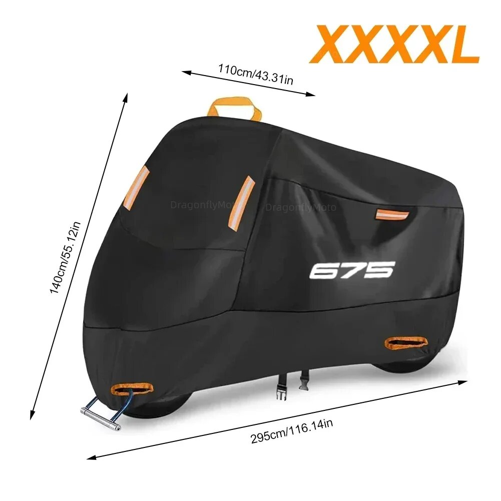 Чехол для мотоцикла XXXXL, CFMOTO 675NK/SR/SR-R