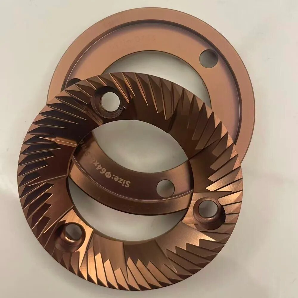 Кофемолка DF64 Красный титан 64мм для кофемолок серии DF64 CF64V DF64V бордовый