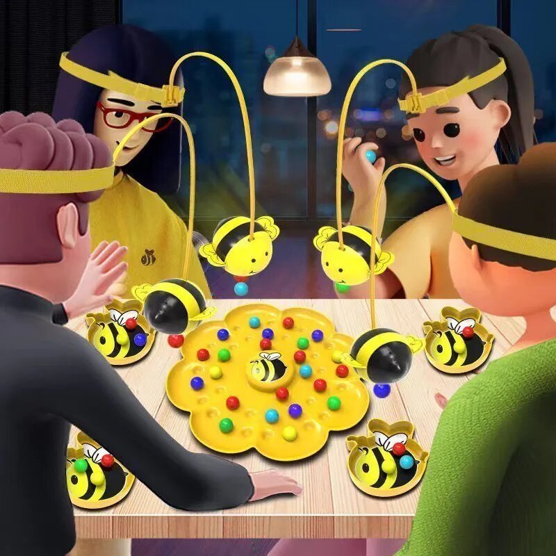 Набор для подвижных игр Little Bees. Игровой набор для улицы и дома из ABS пластика для детей от 4 лет. — фото 1