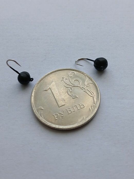 Зимняя рыболовная мормышка из точеного вольфрама. Дробинка 0.6 грамм 2 шт.