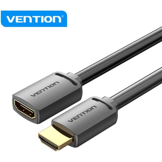 Кабель-удлинитель Vention HDMI High speed v2.0 with Ethernet 19F/19M - 1м