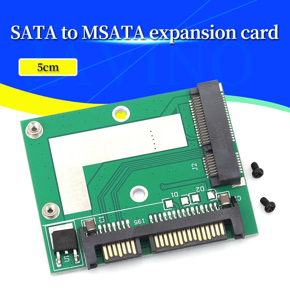 Javino Адаптер mSATA к SATA 2.5" 1pcs