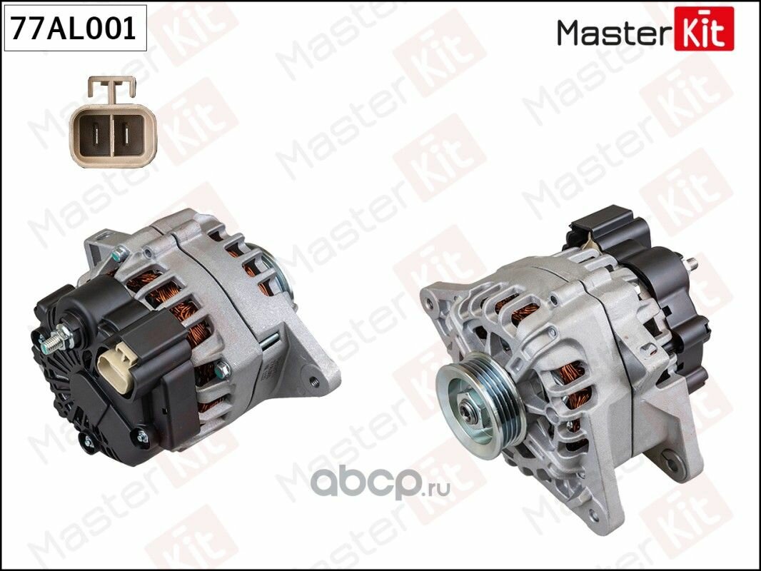 77AL001 Генератор HYUNDAI ACCENT, GETZ, TUCSON (14V 90A)