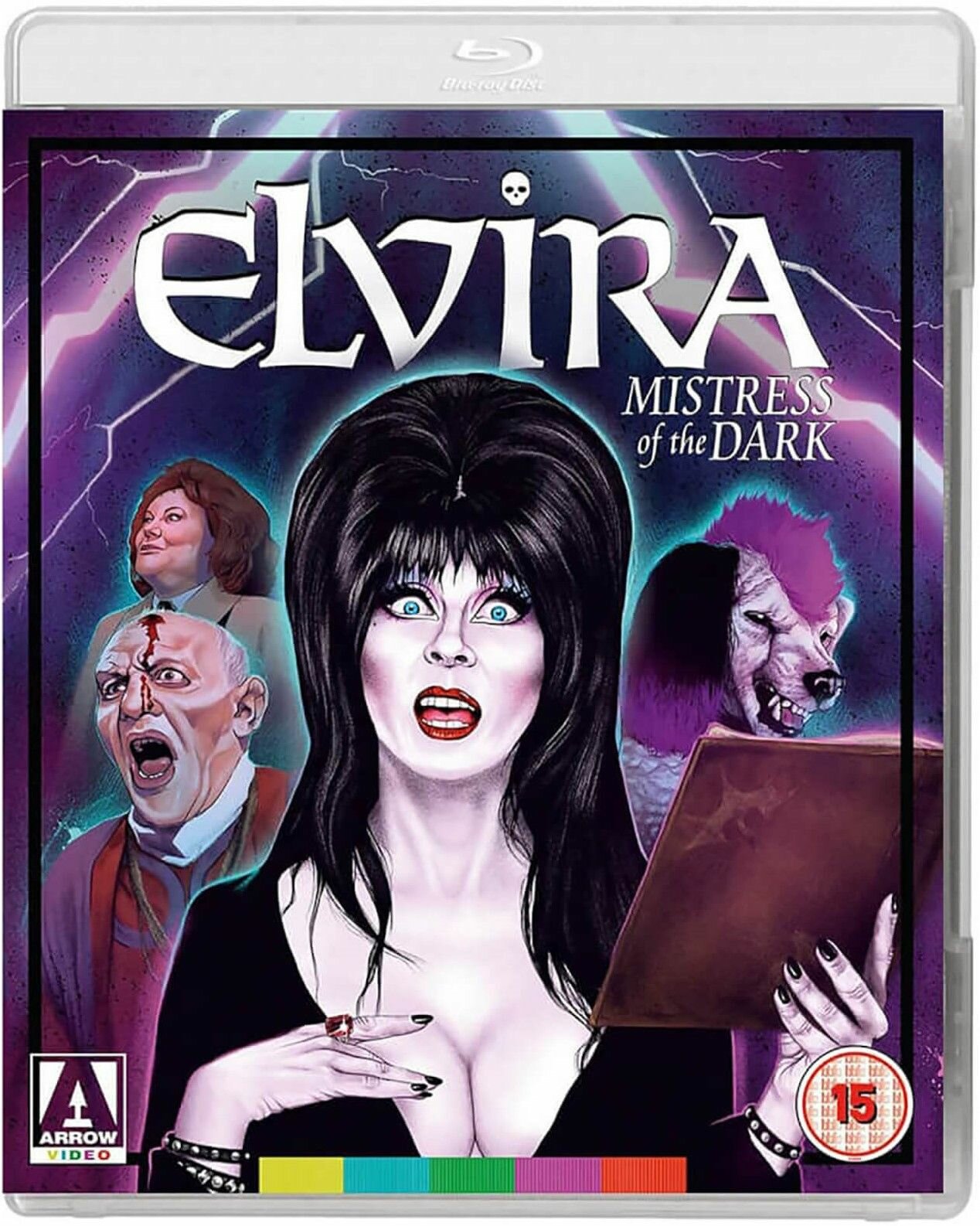Эльвира: Повелительница тьмы (1988) Blu-ray диск фильм ужасы фэнтези комедия