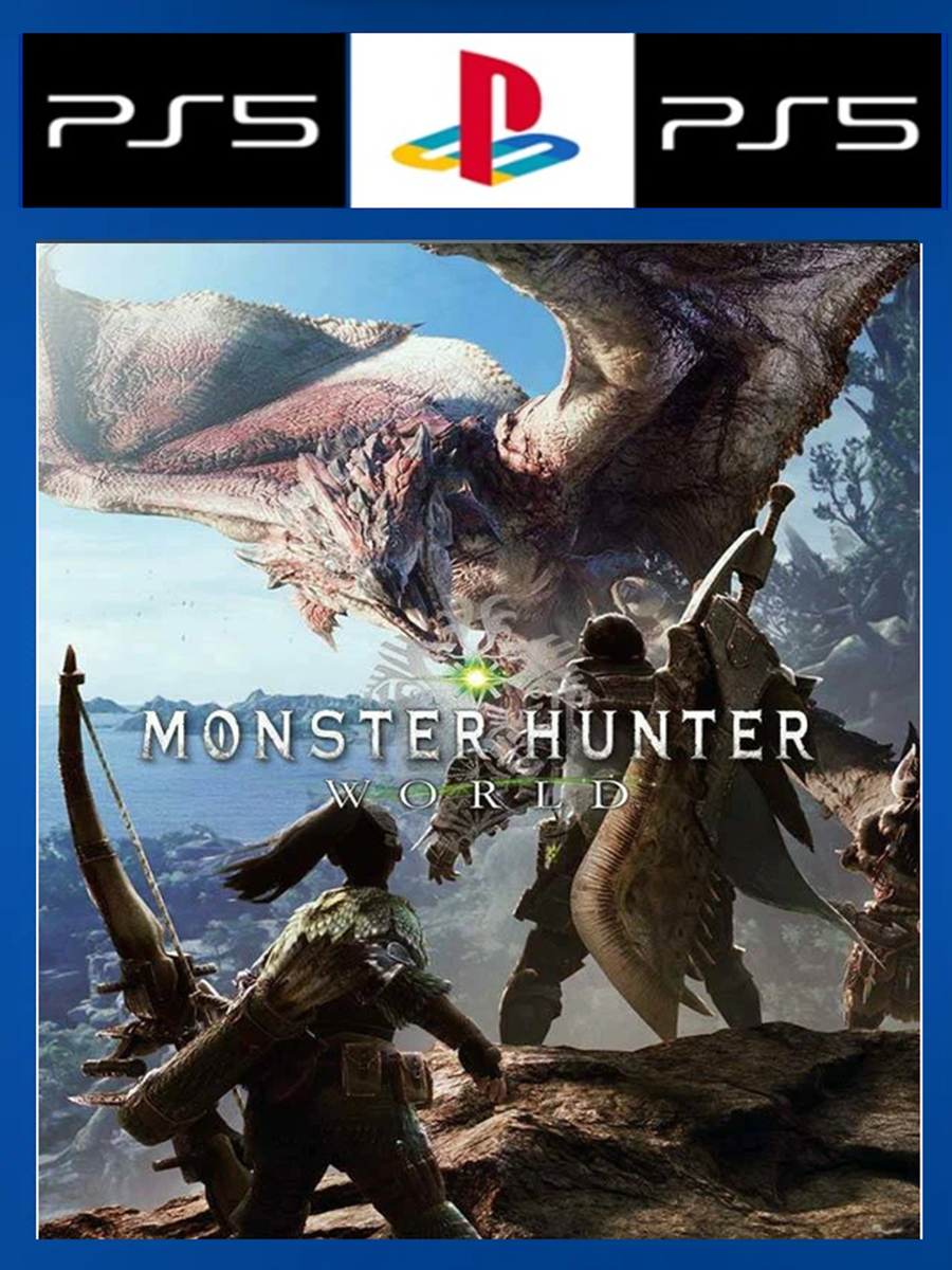 Игра Monster Hunter: World для PlayStation 5, русский язык, Цифровая версия