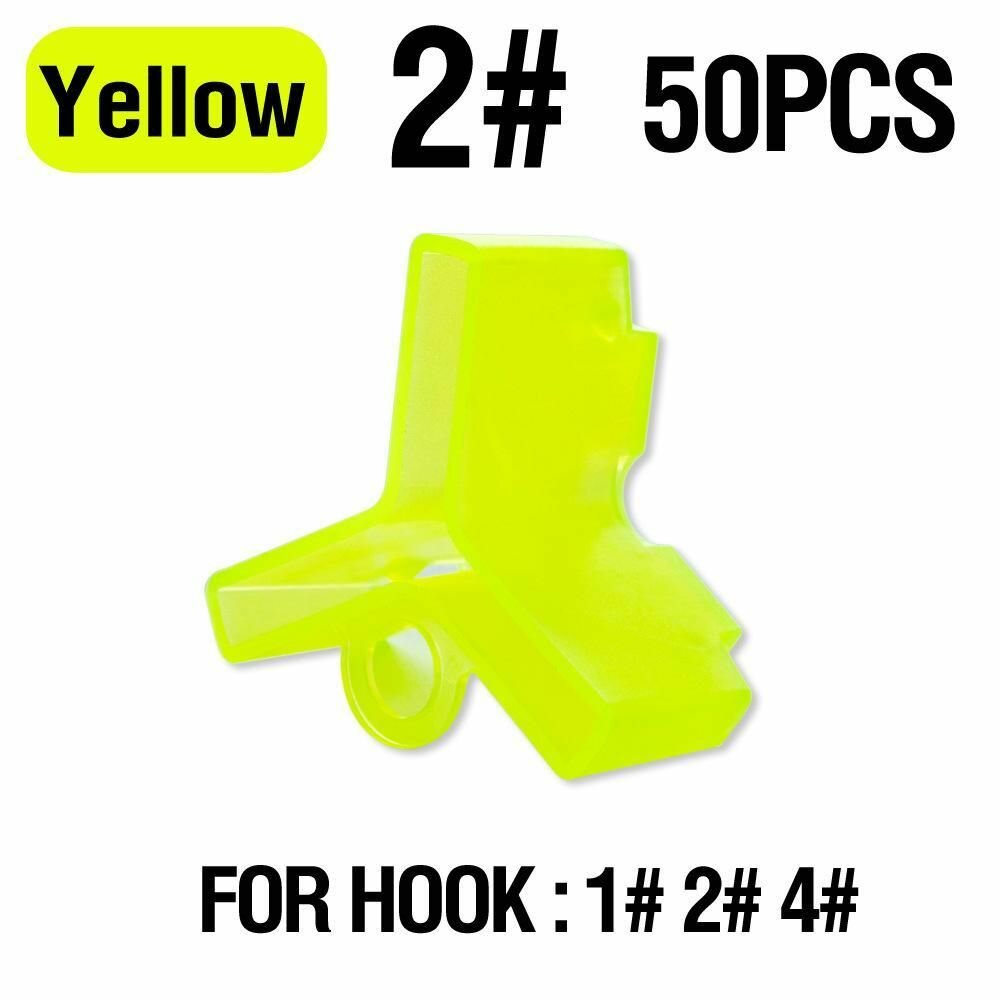 50 защитных чехлов для крючков Trident