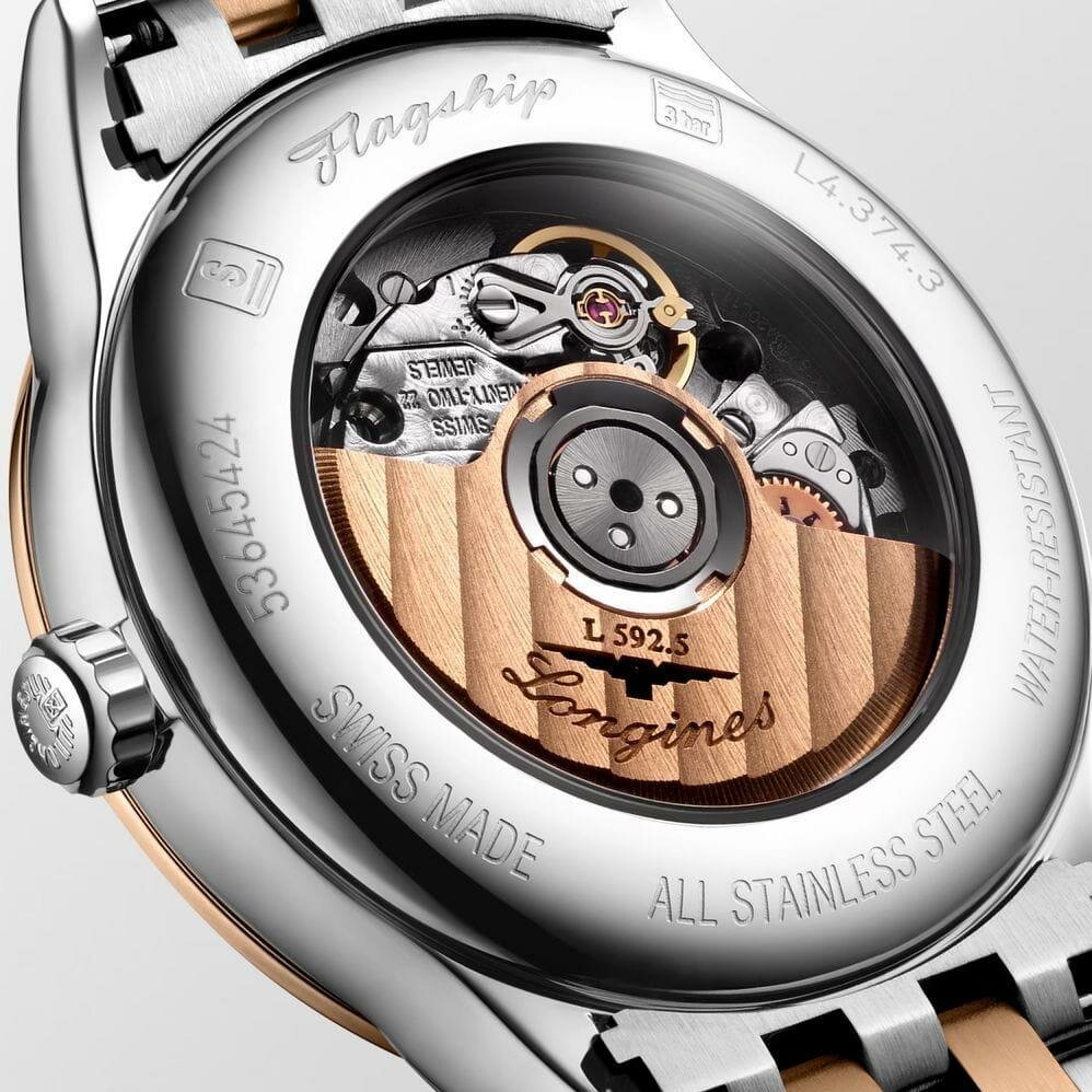 Наручные часы LONGINES, серебряный — фото 1