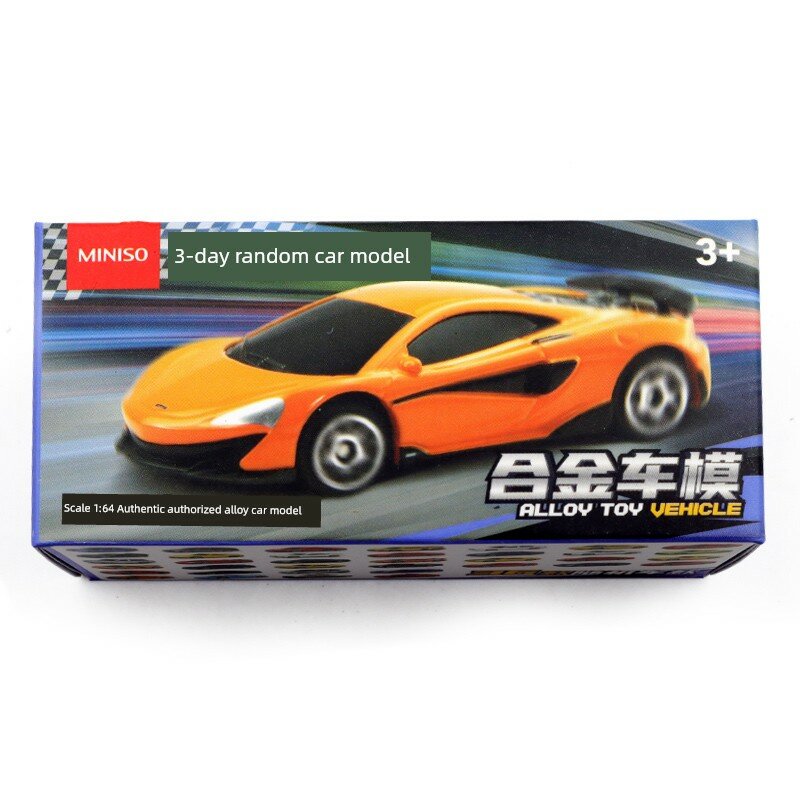 Детские игрушечные автомобили 1:64 масштаба, алюминиевые модели машин, случайный выбор, миниатюрные кузова для детей