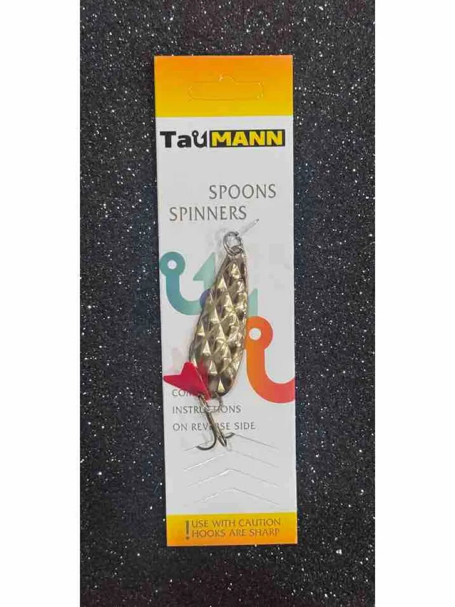 Колеблющаяся блесна 9гр.#G03 spoon Taumann