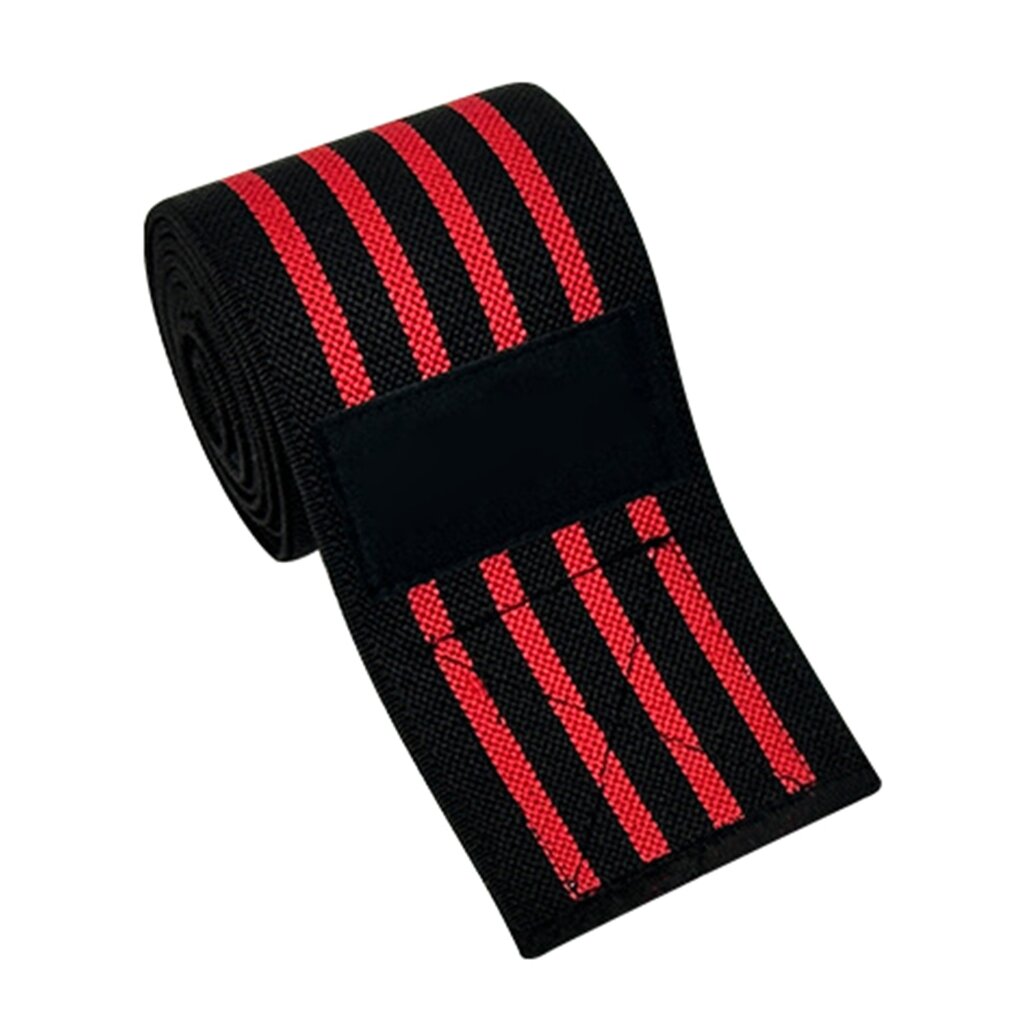 1 герметичный бинт, обернутый вокруг налокотников, красный L