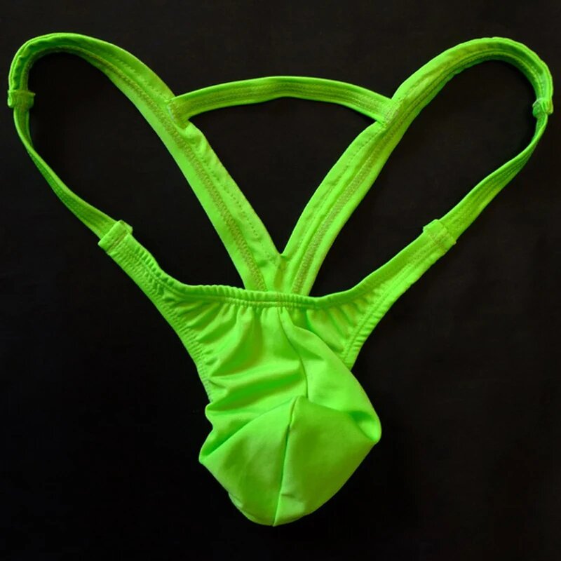 Мужские стринги из полиэстера Зеленый, Зеленый, зеленый