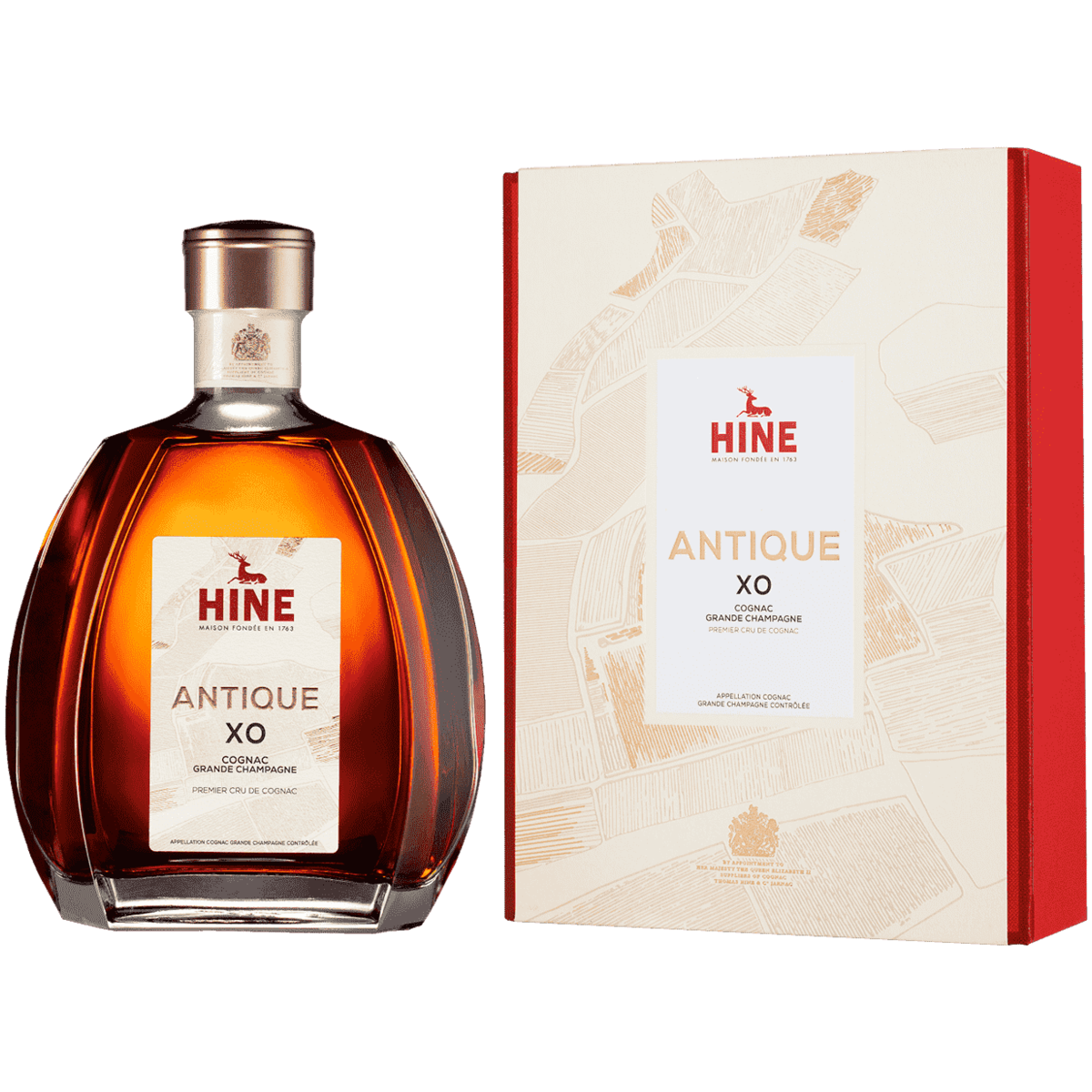 Коньяк Hine Antique XO 0,7 л в подарочной упаковке