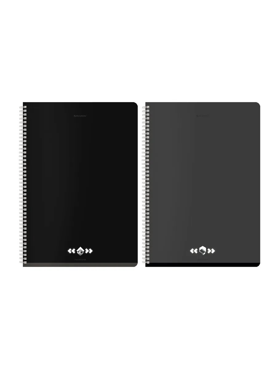 Тетради А4 96 листов в клетку на гребне 2 шт.