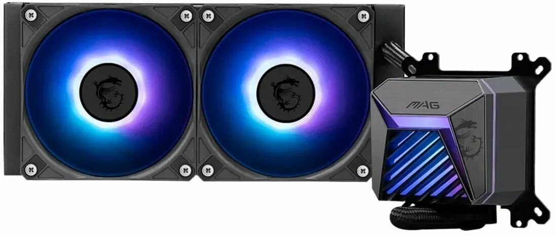 Система водяного охлаждения MSI Mag Coreliquid A15 240, 3-pin, черный, retail 306-7ZWAA11-L80