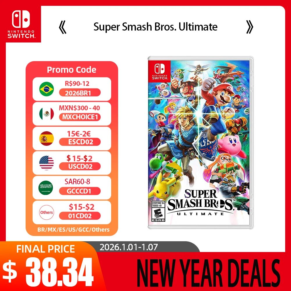 Nintendo Switch - Super Smash Bros. Ultimate - игра — фото 1