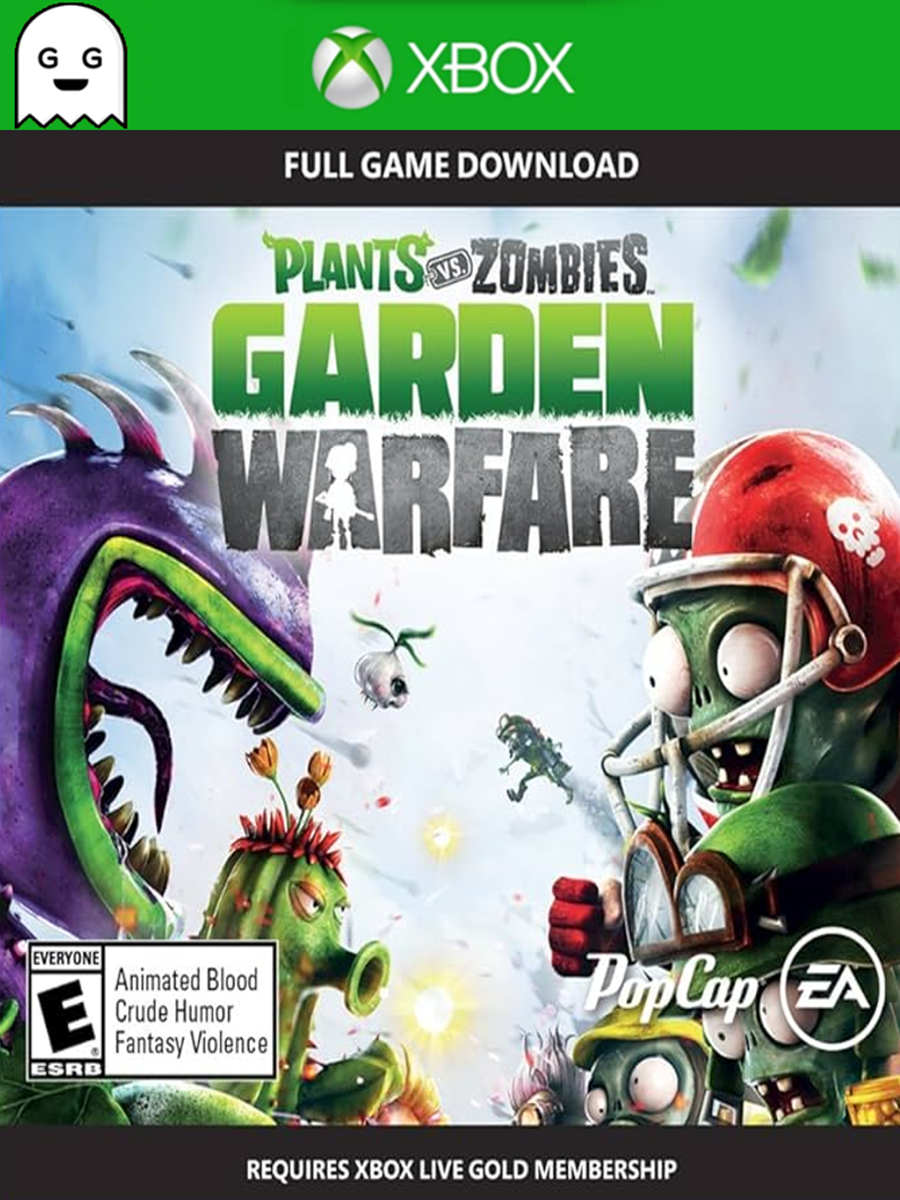 Игра Plants vs. Zombies Garden Warfare, цифровой ключ для Xbox One/Series X|S, английский язык, Аргентина.