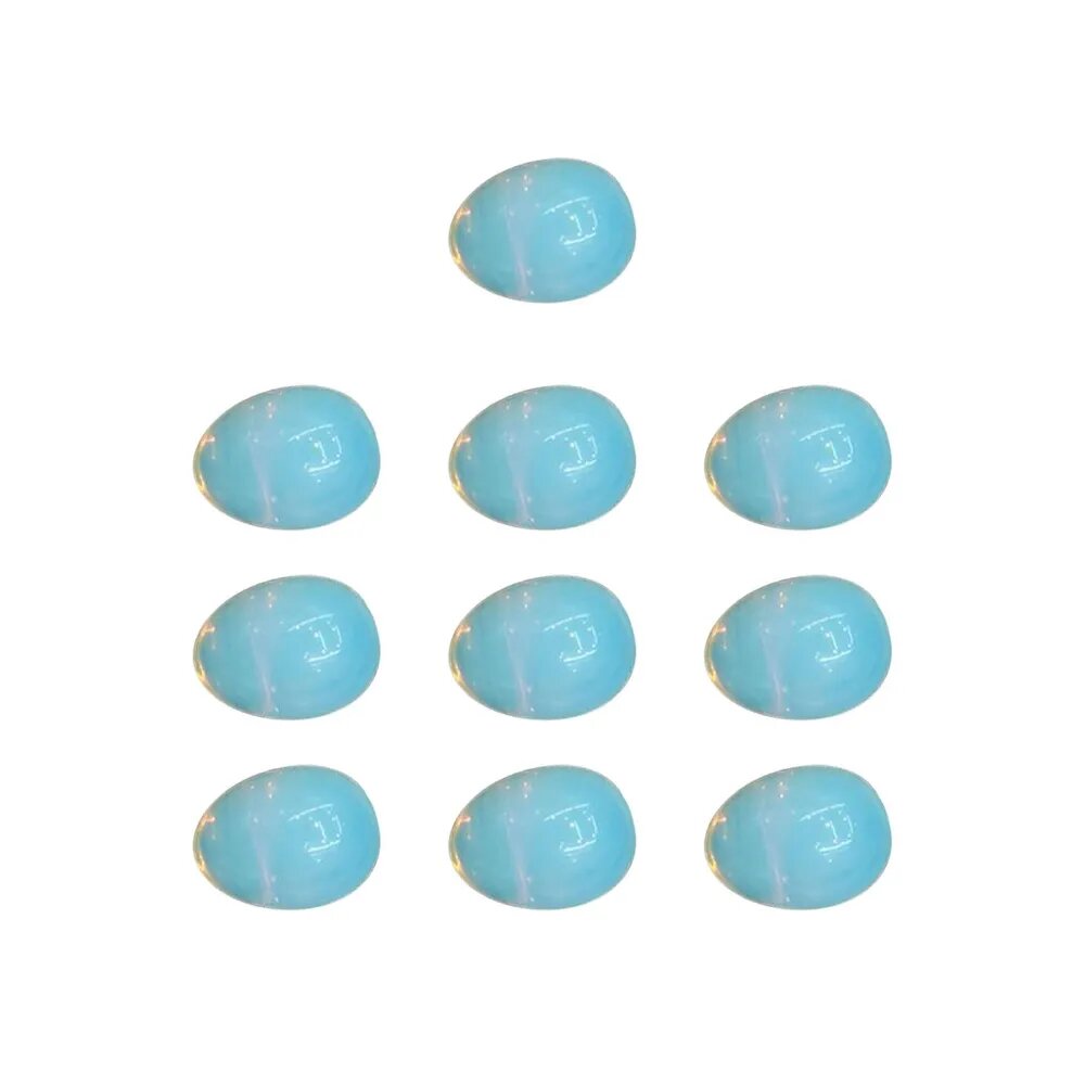 20мм Хрустальные Мини-Яйца, Агатовые Птичьи Яйца, Пасхальные Украшения 10ШТ