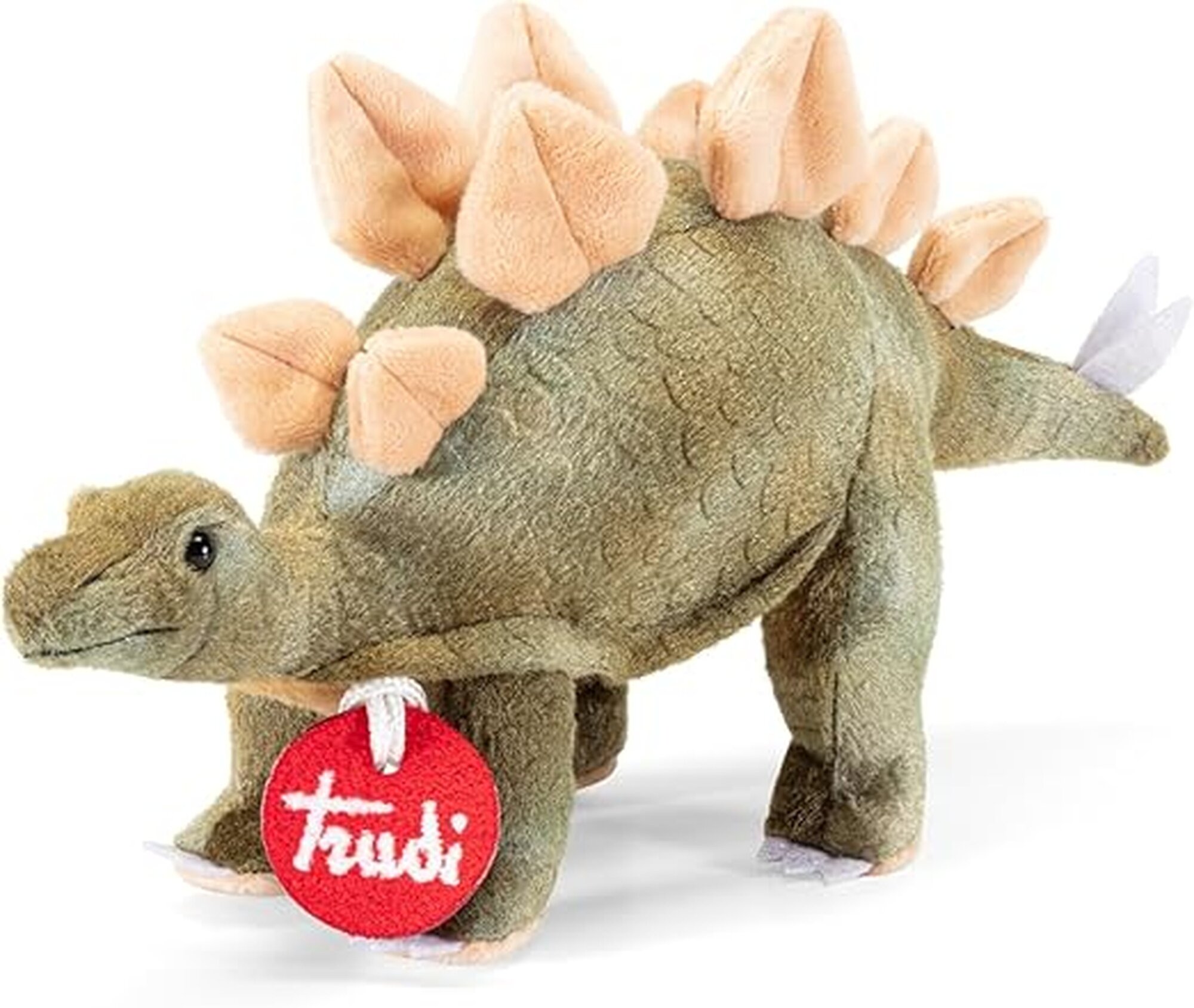Мягкая игрушка Trudi - Плюшевый мягкий динозавр Стегозавр, 24 см - 51182
