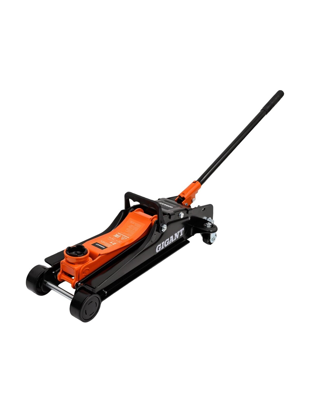 Гидравлический подкатной домкрат Gigant 2т низкий профиль, подхват-80мм, подъем-380мм, GSJL-2T