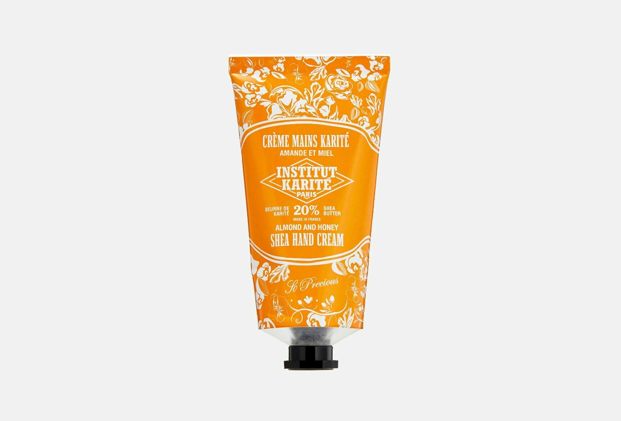 Institut Karite - Shea Hand Cream Almond & Honey Крем для рук с маслом ши миндаль и мёд 75 мл