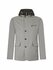 Куртка MooRER Hooded button jacket, размер 48, grey