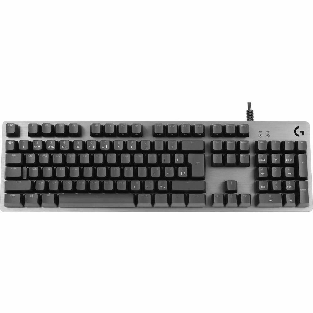 Logitech Клавиатура 920 - 009351 Клавиатура G512 CARBON LIGHTSYNC RGB Mechanical Gaming Keyboard with GX Brown switches