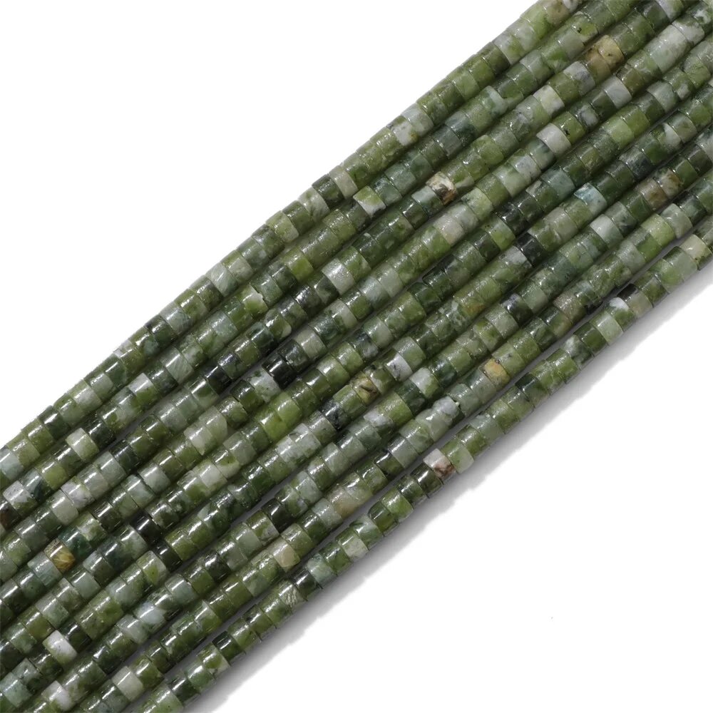 Бусины из императорского камня, агата, 2*4 мм, 150 шт, цвет Jasper