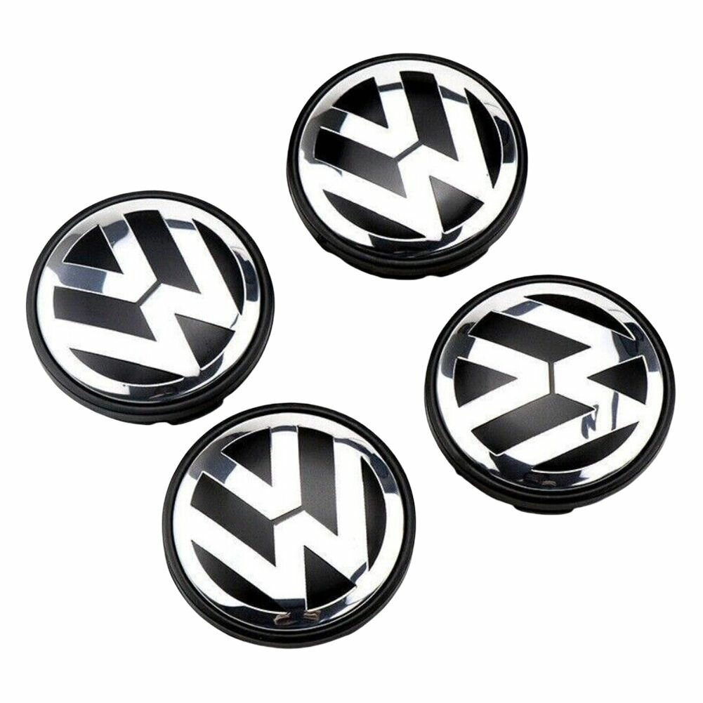 Колпачок центральный для дисков Volkswagen, диаметр 65 мм, из ABS-пластика