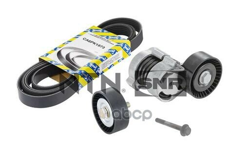 Ремень 6PK1873 + ролики GA35069 + GA35066 BMW 1 (E81/87), 3 (E46/E90/E91), X1 (E84), X3 (E83) 1.6-2.0 01-> SNR арт. KA85001